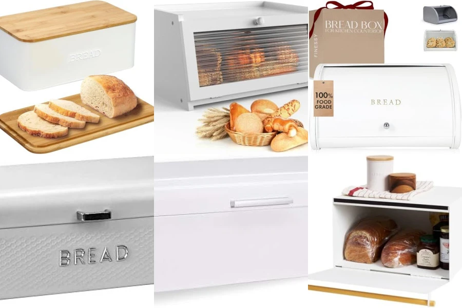 5 Best White Bread Boxes